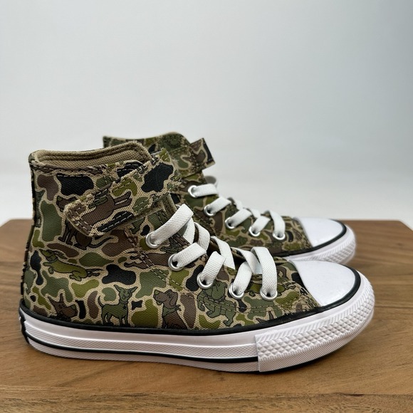 Converse | Shoes | New Kids Converse Chuck Taylor All Star Dog Print ...